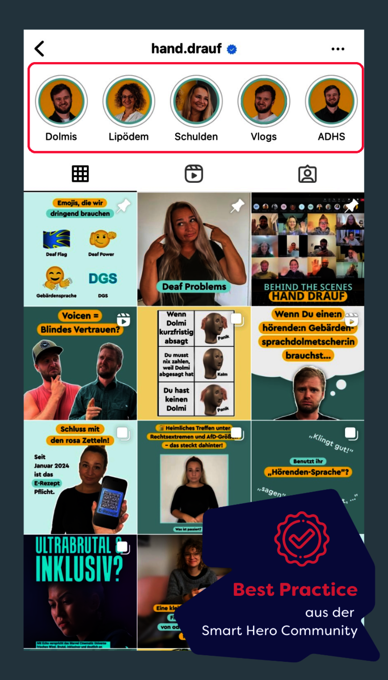 Social Media Features | Smart Hero Award